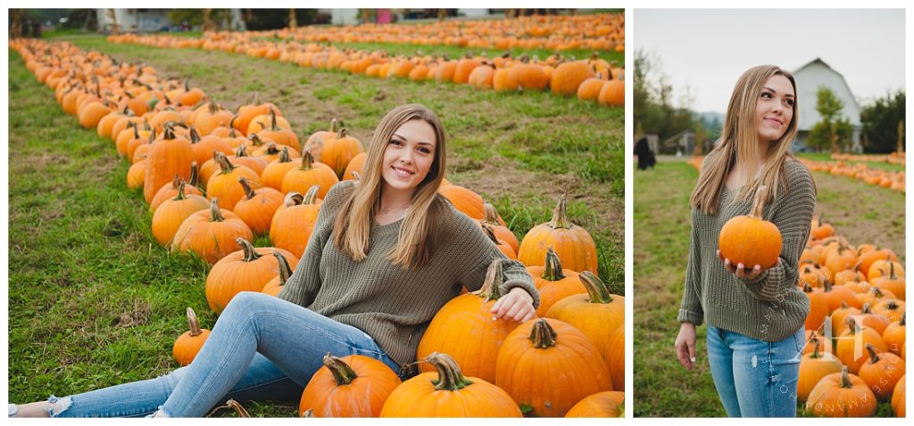 Pumpkin Patch Portraits in Puyallup | AHP Model Team - Amanda Howse