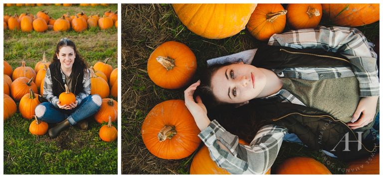 Pumpkin Patch Portraits in Puyallup | AHP Model Team - Amanda Howse
