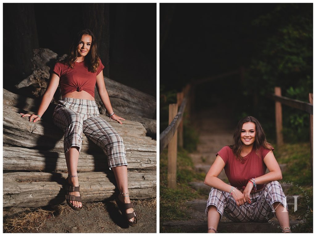 Point Defiance Sunset Senior Session | AHP - Senior Photography