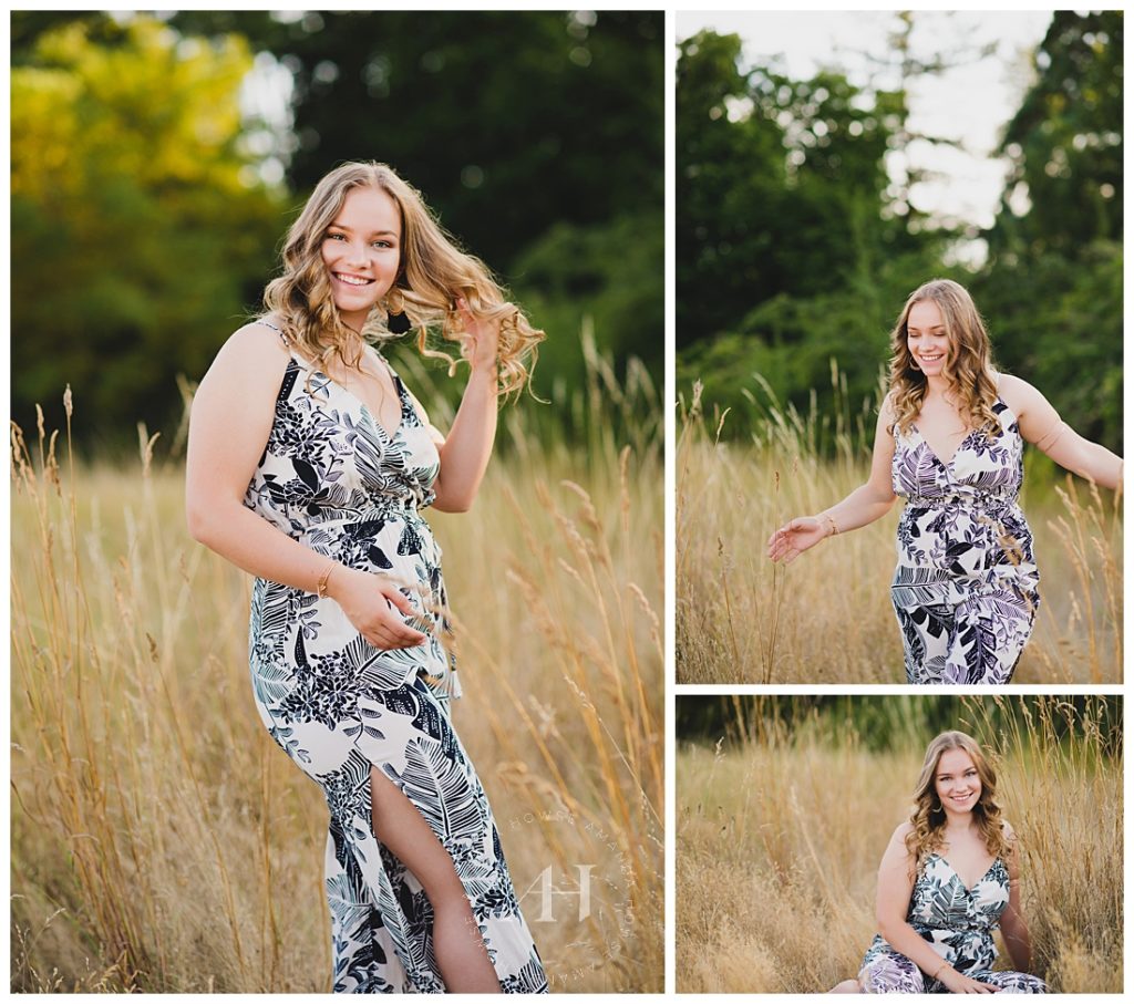 Rustic Tacoma Summer Senior Portraits | AHP - Senior Photography