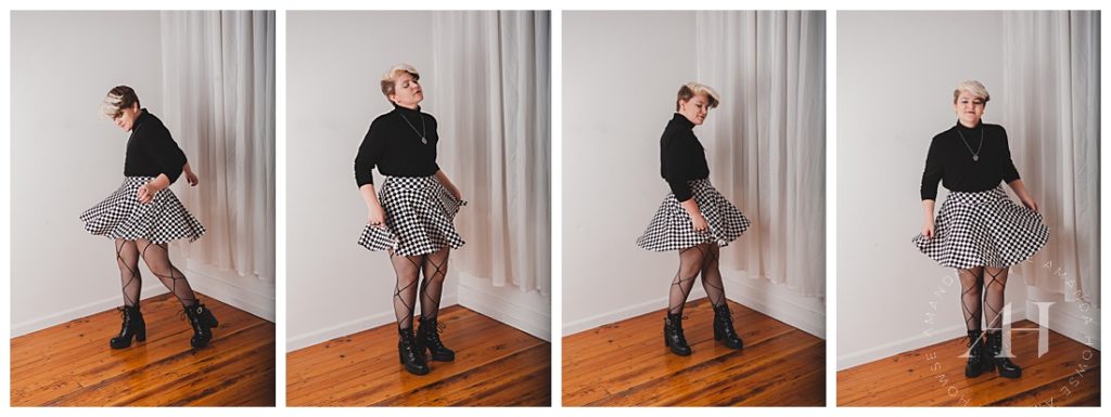 Grunge and Edgy Senior Portraits | Amanda Howse Photography