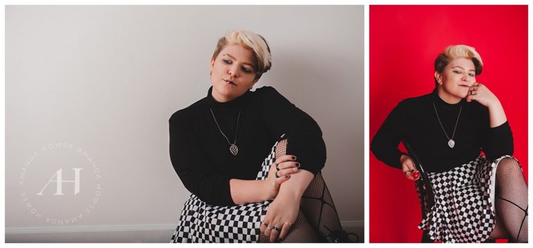 Grunge and Edgy Senior Portraits | Amanda Howse Photography