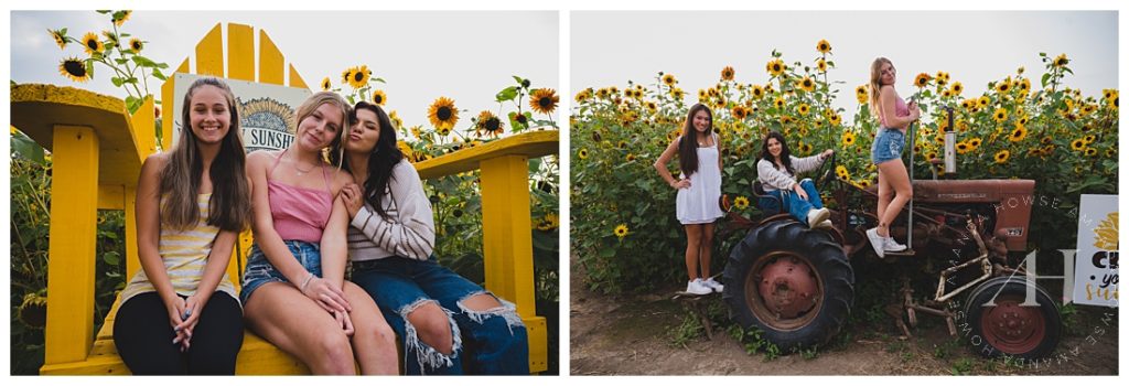 Model Team 2023 Sunflowers Shoot | Amanda Howse Photography