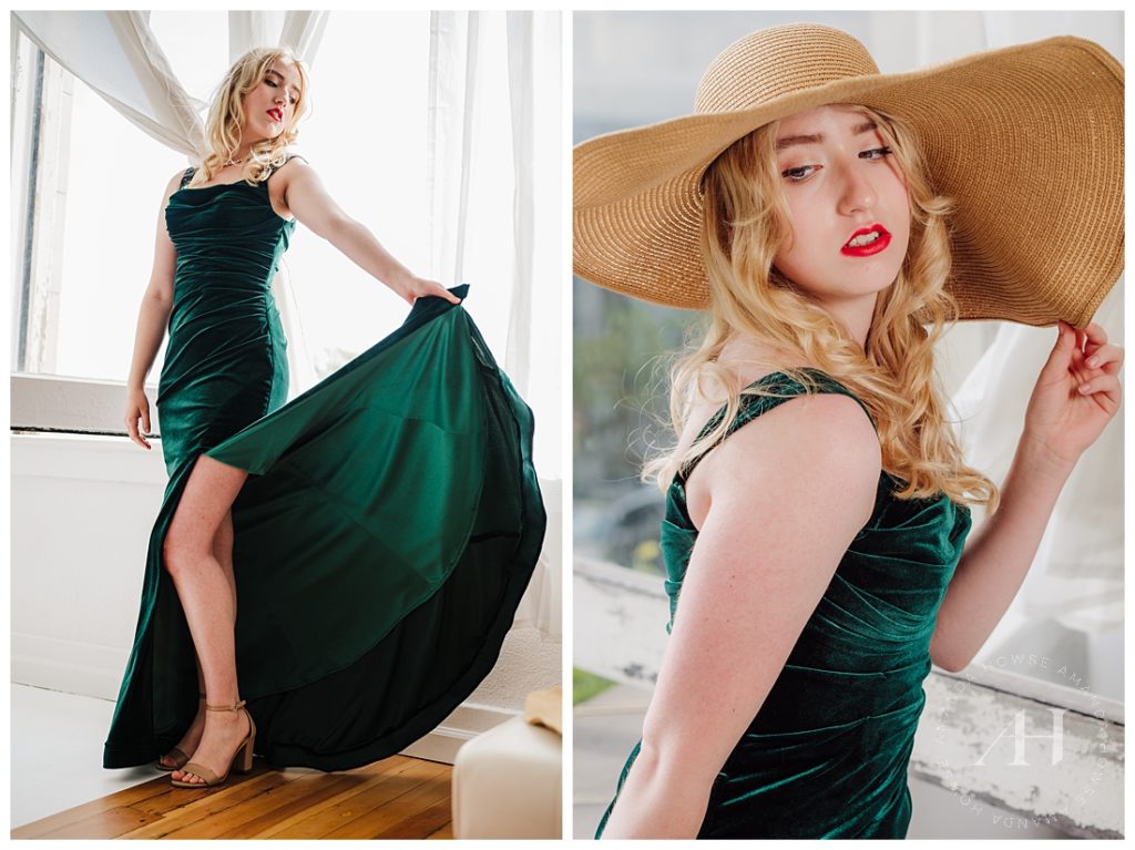 Old Hollywood Studio Portraits | Amanda Howse Photography