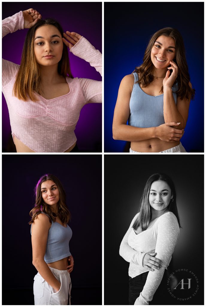 Clouds Studio Portraits | Amanda Howse Photography