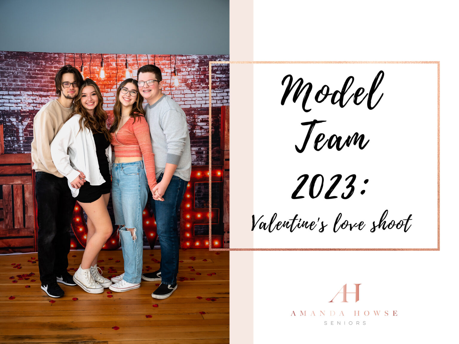 Valentine’s Love Shoot 2023 | Amanda Howse Photography
