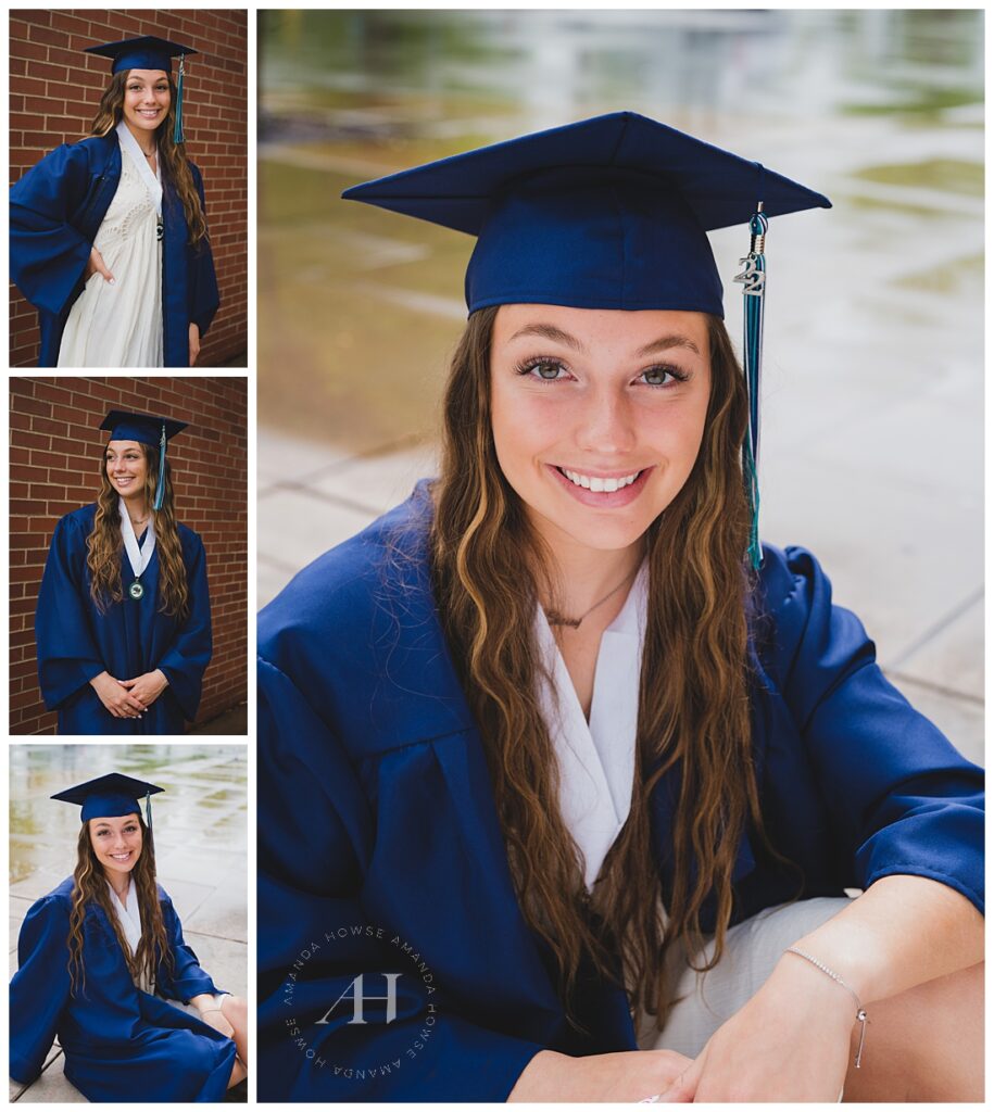 Cap and Gown Grad Portraits | Amanda Howse Photography