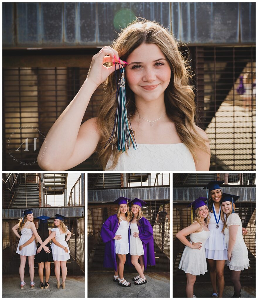 Cap and Gown Grad Portraits | Amanda Howse Photography