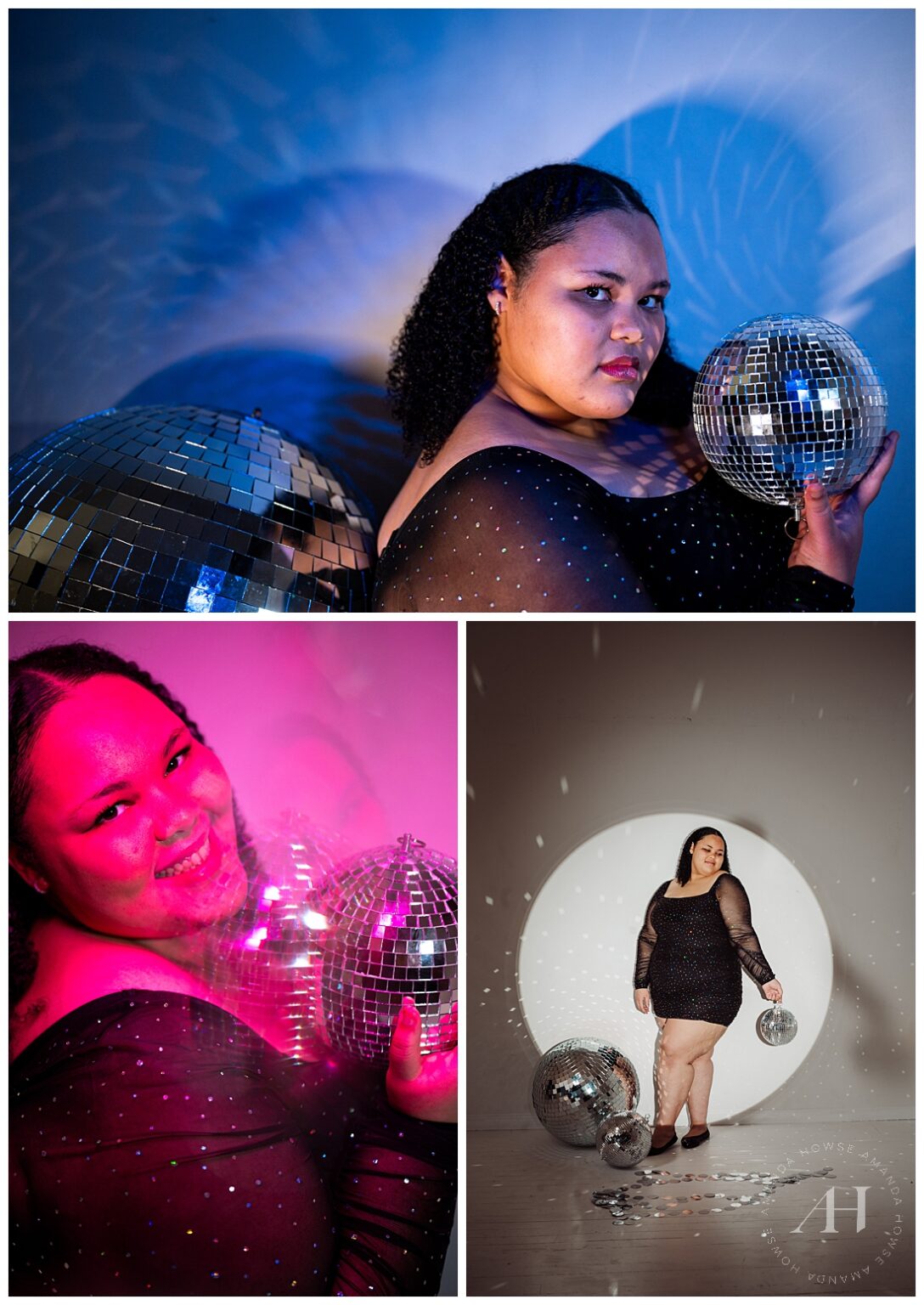 NYE Studio Portraits | Amanda Howse Photography
